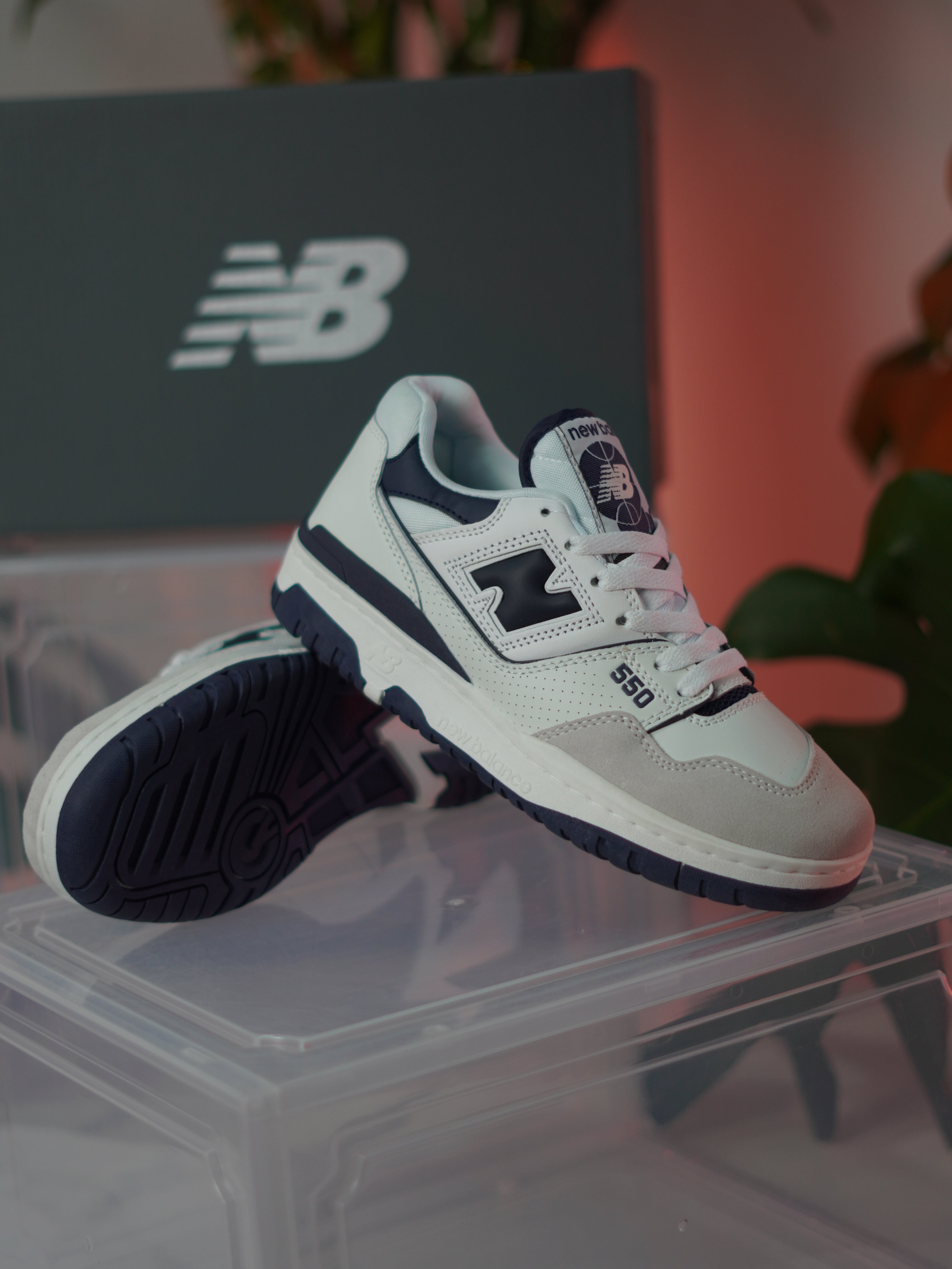 New Balance 550 Navy Blue – SOOULSHOPP